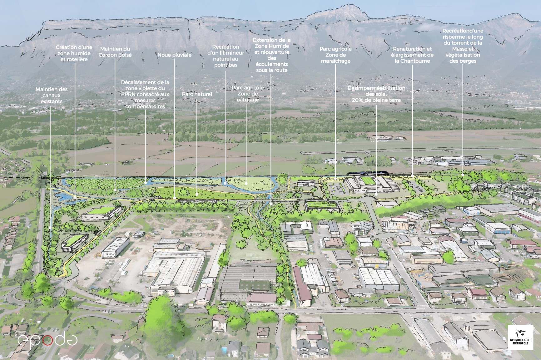 Etude urbaine de requalification et d’extension de la zone d’activité ...